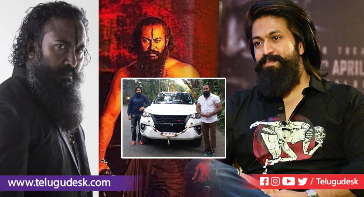 KGF 2 Garuda Story : గరుడగా నటించిన వ్యక్తి KGF హీరో యష్ కారు డ్రైవర్ ...