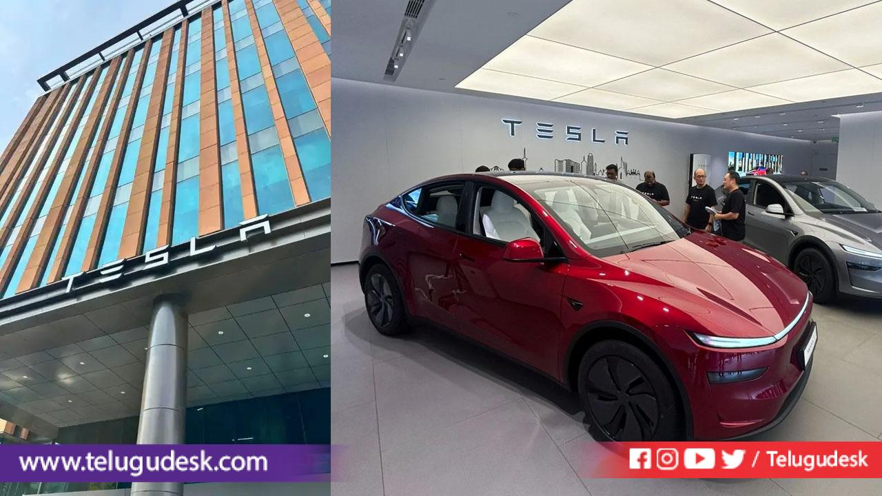Tesla : ఢిల్లీలో రెండో షోరూమ్‌ను ప్రారంభించిన ఈవీ దిగ్గజం టెస్లా ...